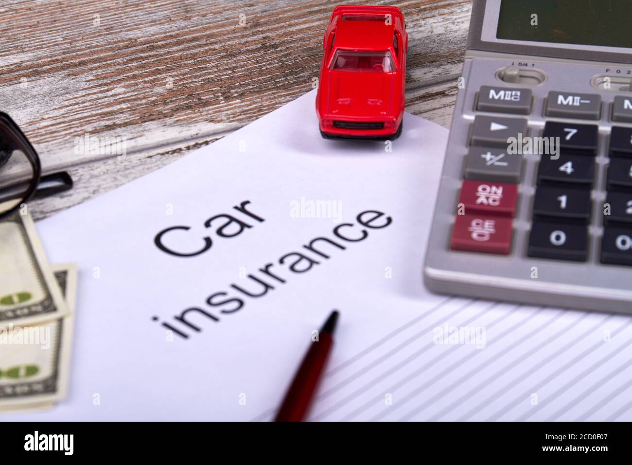 Car insurance concept Stock Photo - Alamy
