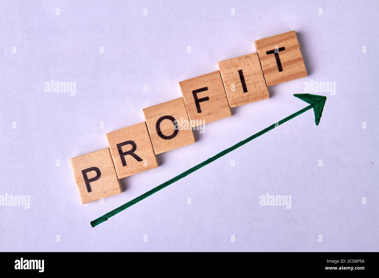 Profit decline concept Stock Photo - Alamy