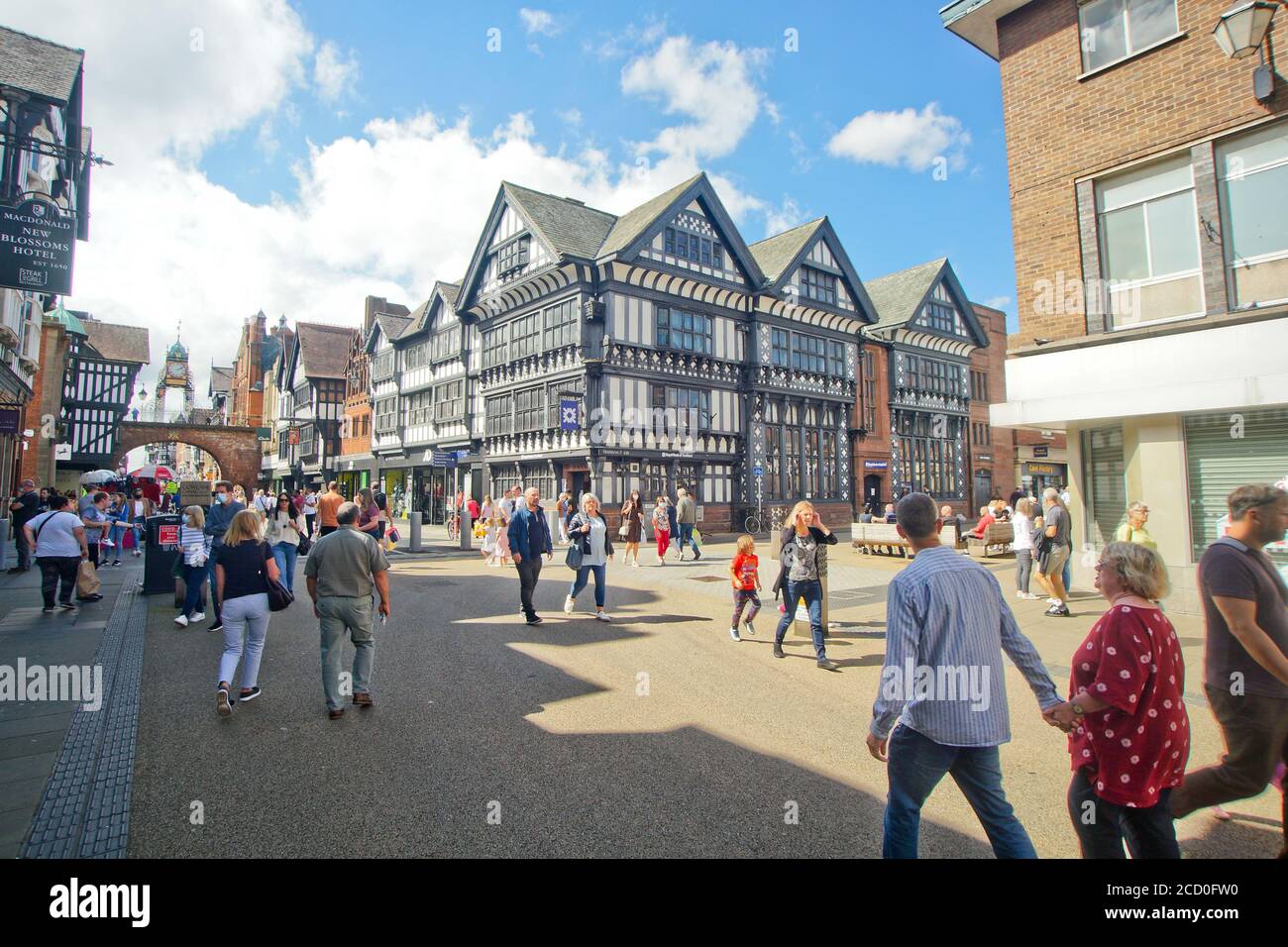 Chester City Centre Stock Photo - Alamy