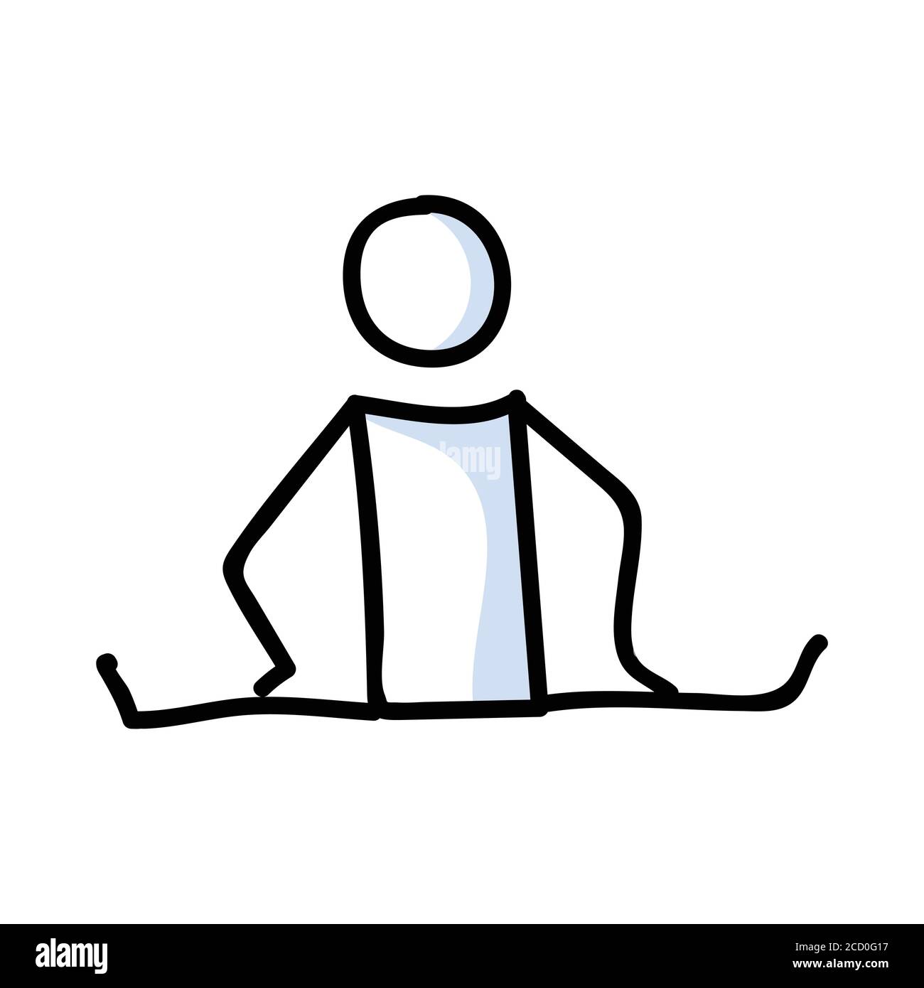 Ballet Dancing Stick Figure