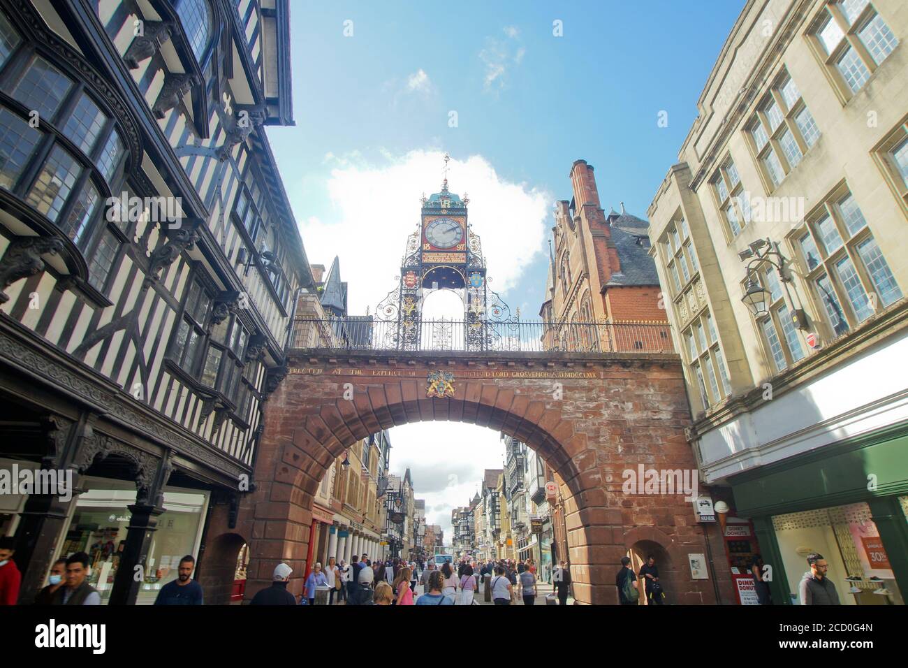 Chester City Centre Stock Photo - Alamy