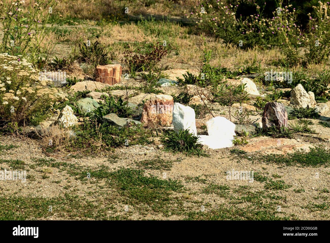 Beautiful stones of different colors and shades Stock Photo - Alamy