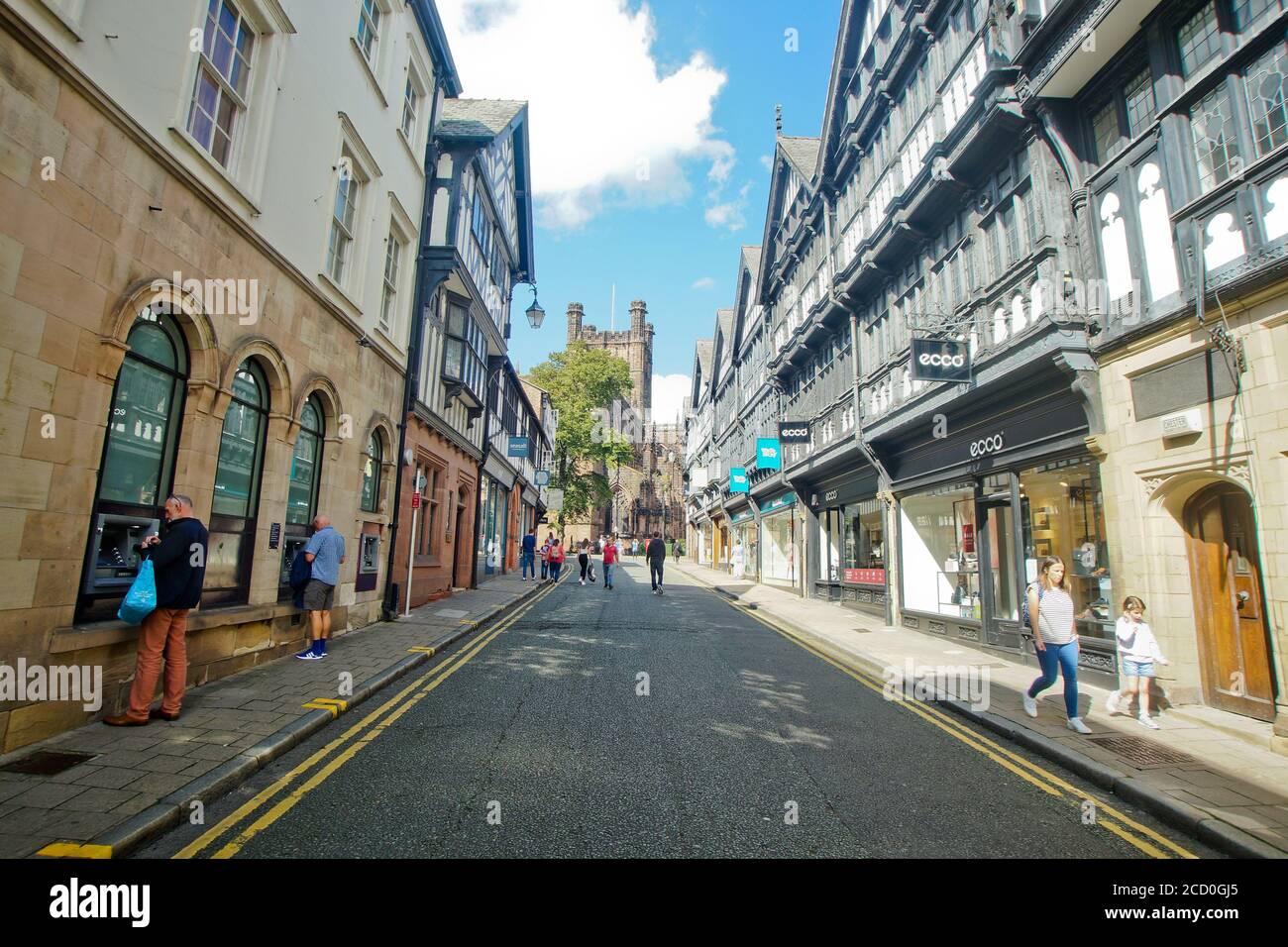 Chester City Centre Stock Photo - Alamy