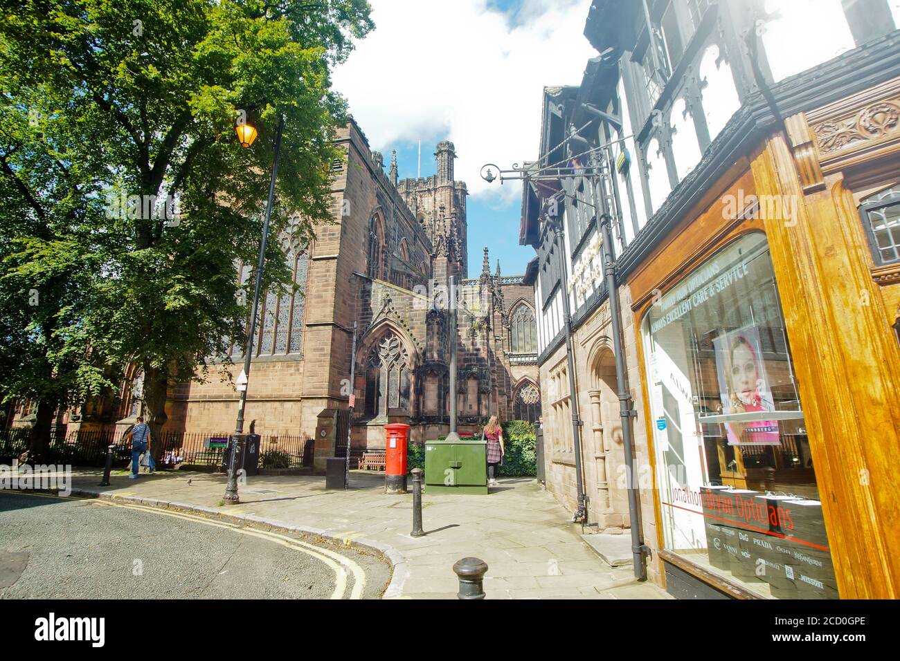 Chester City Centre Stock Photo - Alamy