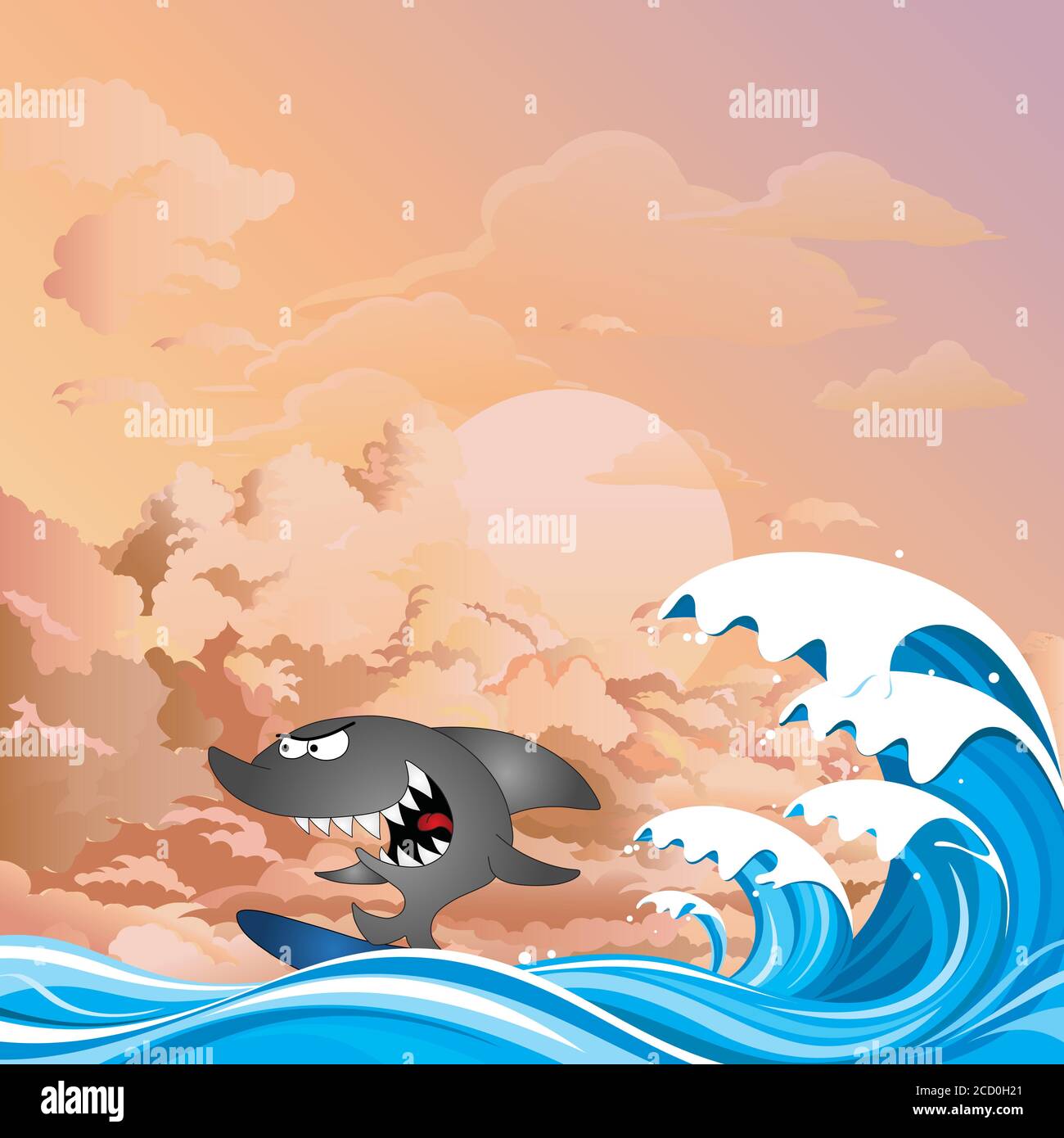 Tidal activity Stock Vector Images - Alamy