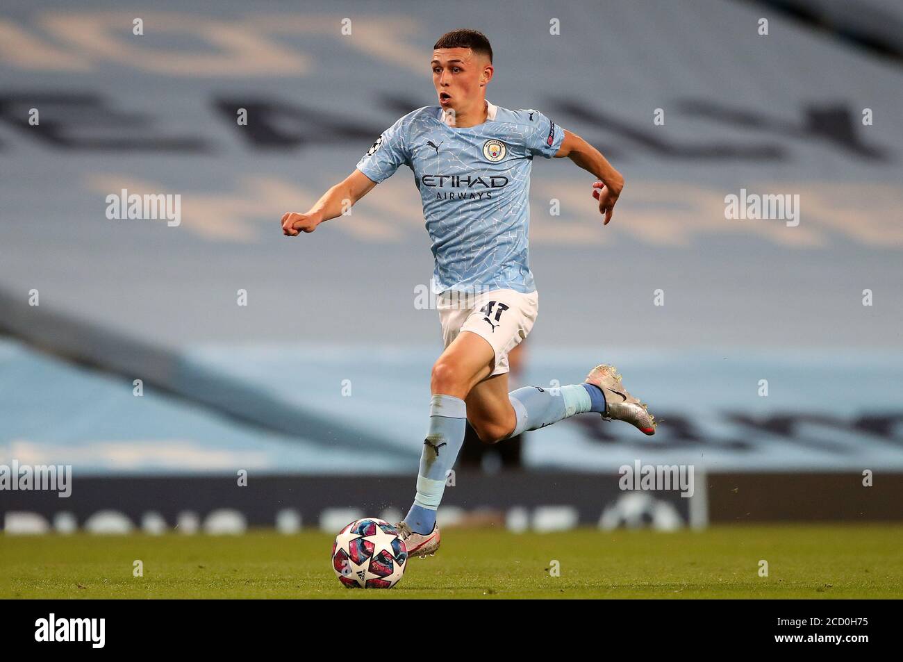 Manchester City's Phil Foden during the UEFA Champions League, round of ...
