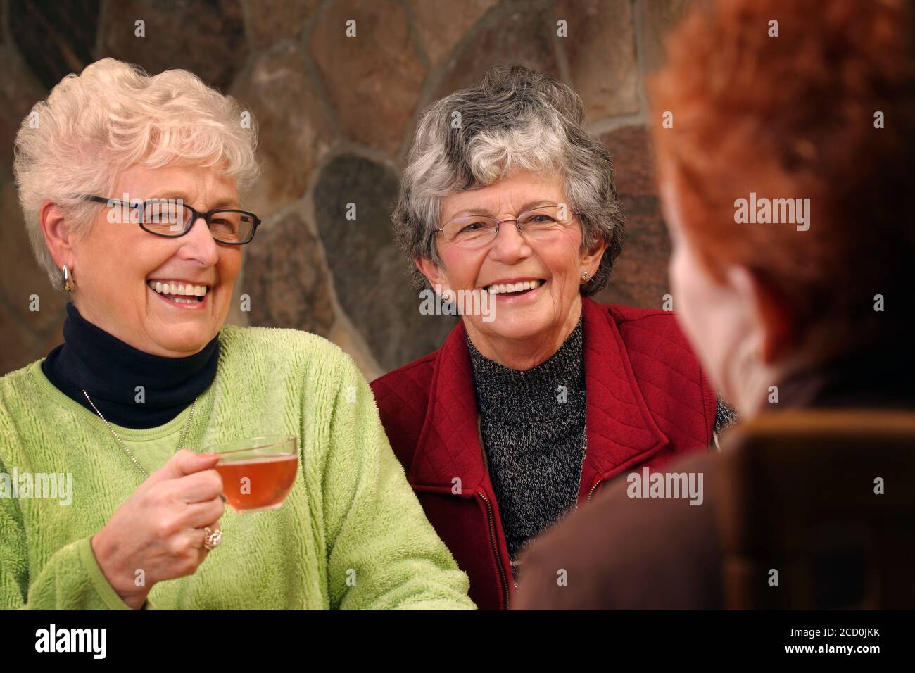 Talk over tea hi-res stock photography and images - Alamy