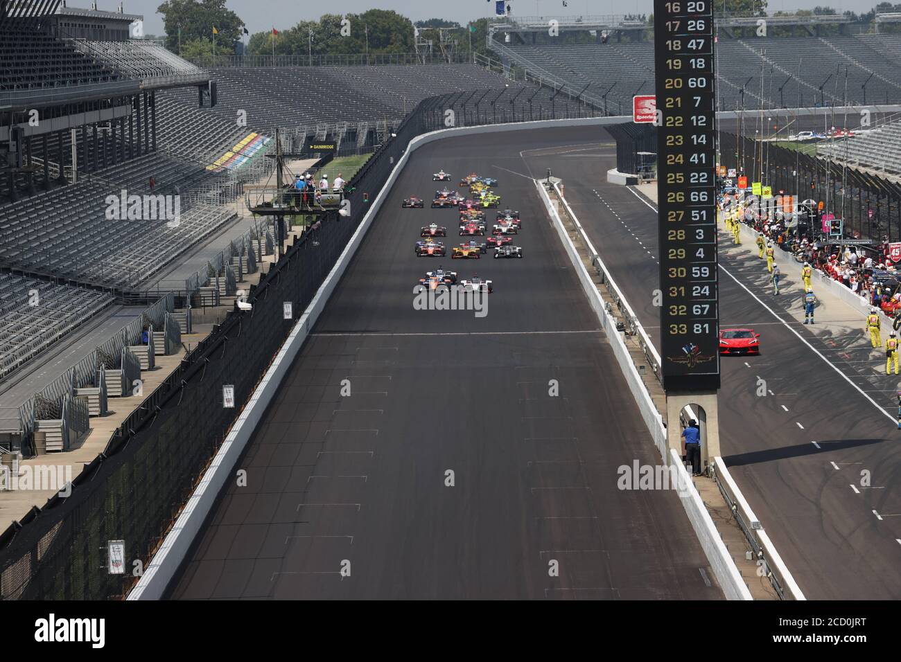 Indianapolis, Indiana, USA. 23rd Aug, 2020. The NTT IndyCar Series ...