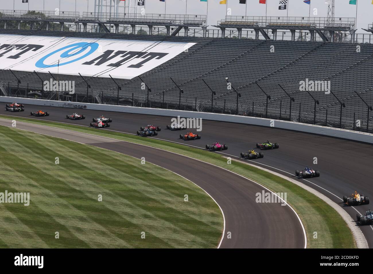 Indianapolis motor speedway track hi-res stock photography and images ...