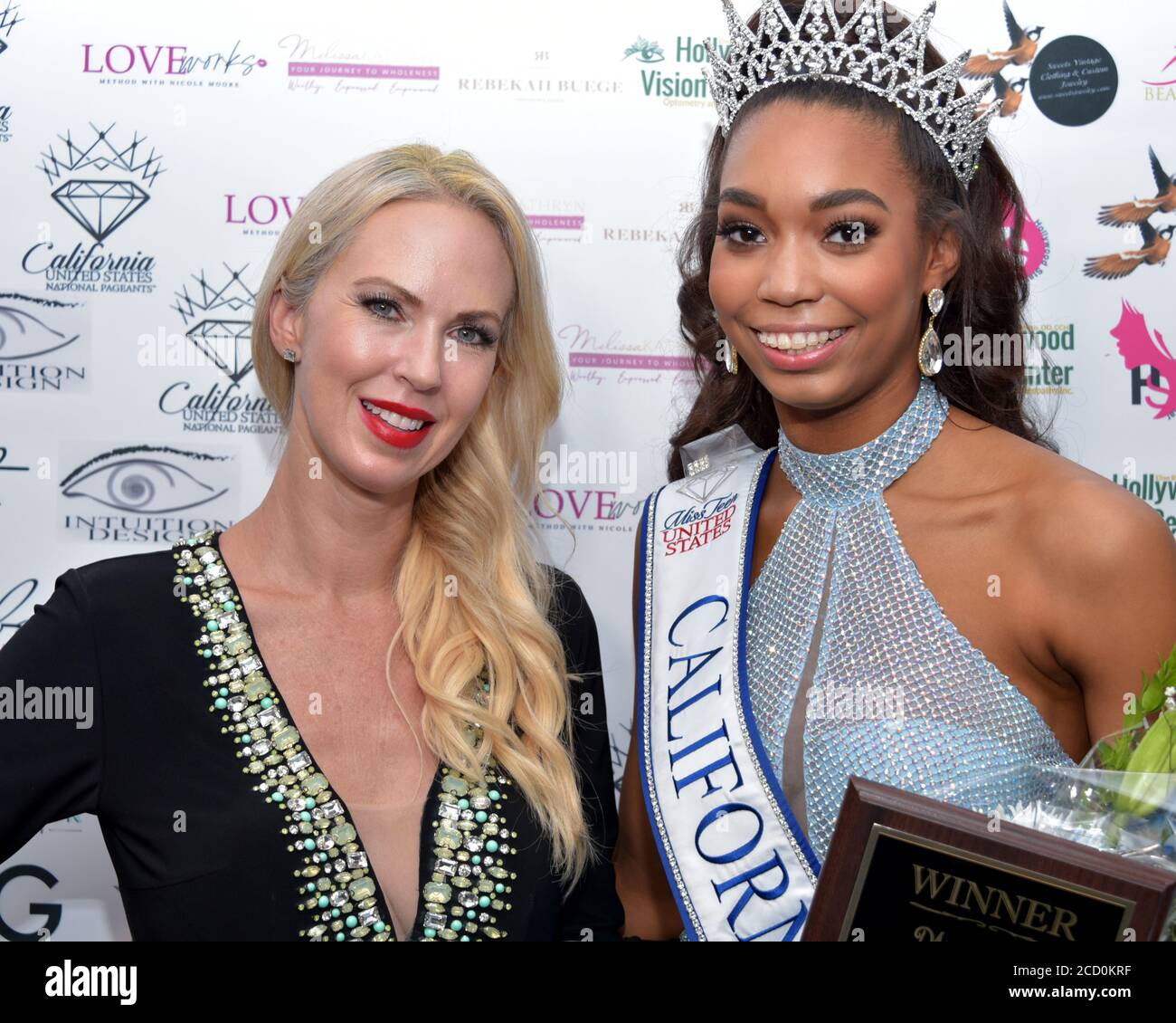 Korrina Rico and Angelica Bridges Stock Photo - Alamy