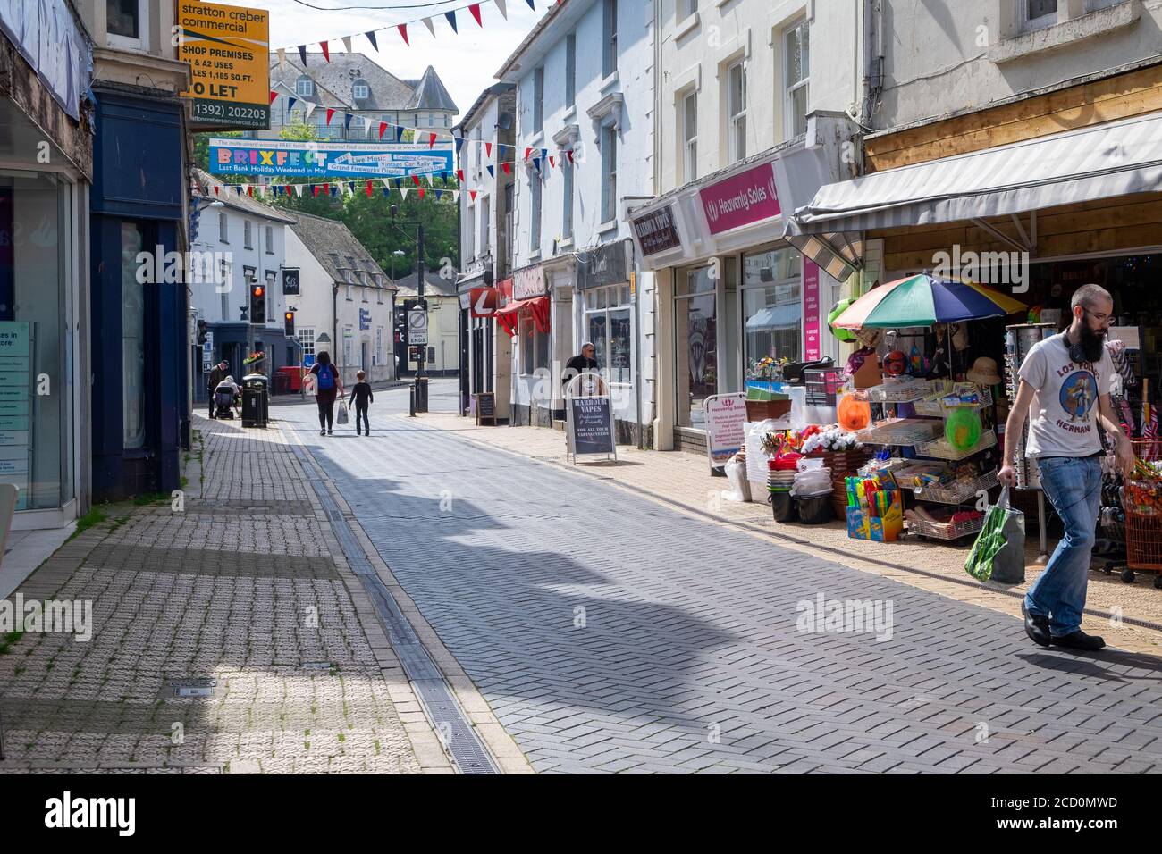 Brixham town centre hi-res stock photography and images - Alamy