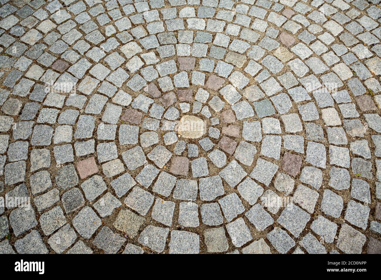 Circular brick paving hi-res stock photography and images - Alamy