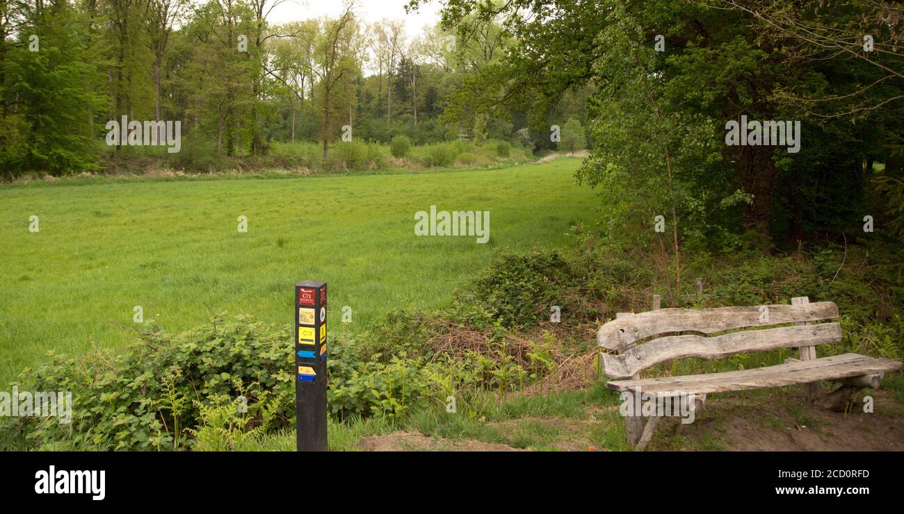 Landscape in Twente, the Netherlands Stock Photo - Alamy