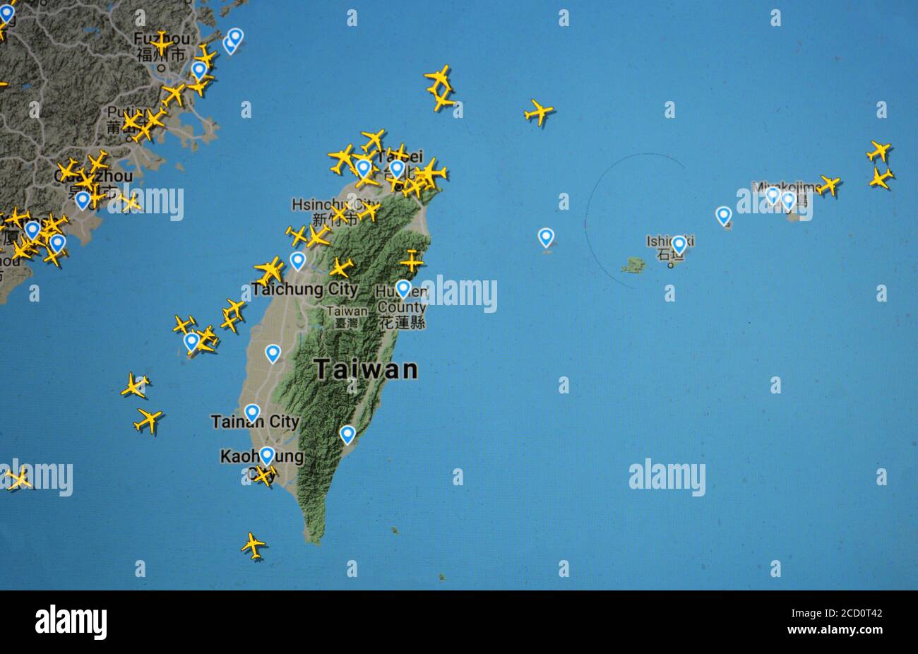 Taoyuan map hi-res stock photography and images - Alamy