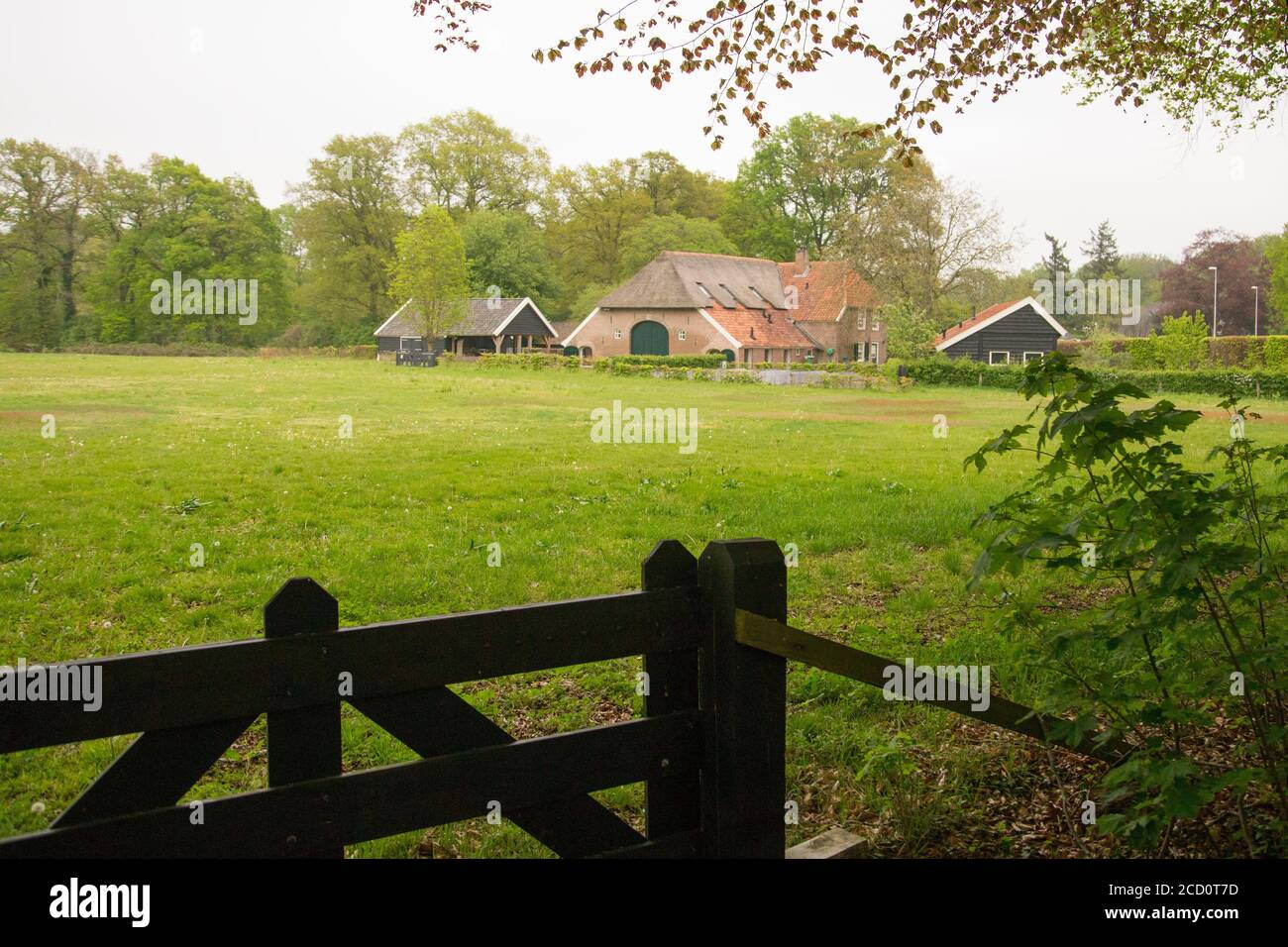 Landscape in Twente, the Netherlands Stock Photo - Alamy