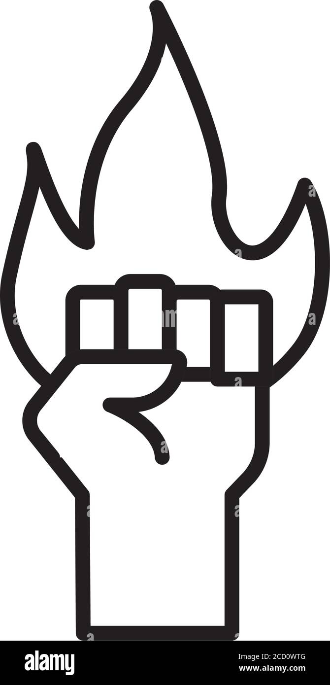 Catching Fire Hand Symbol