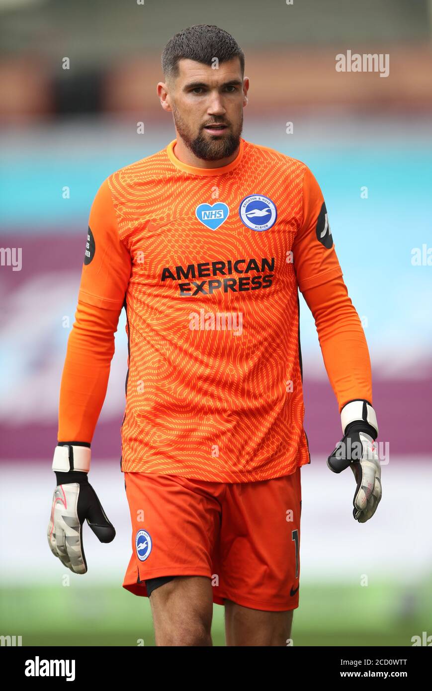 Brighton and Hove Albion goalkeeper Mathew Ryan during the Premier ...
