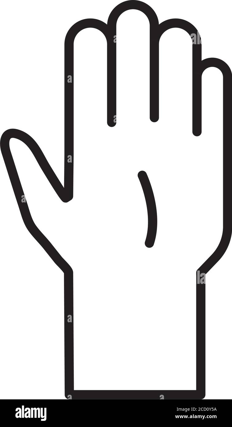 Stop Hand Clip Art