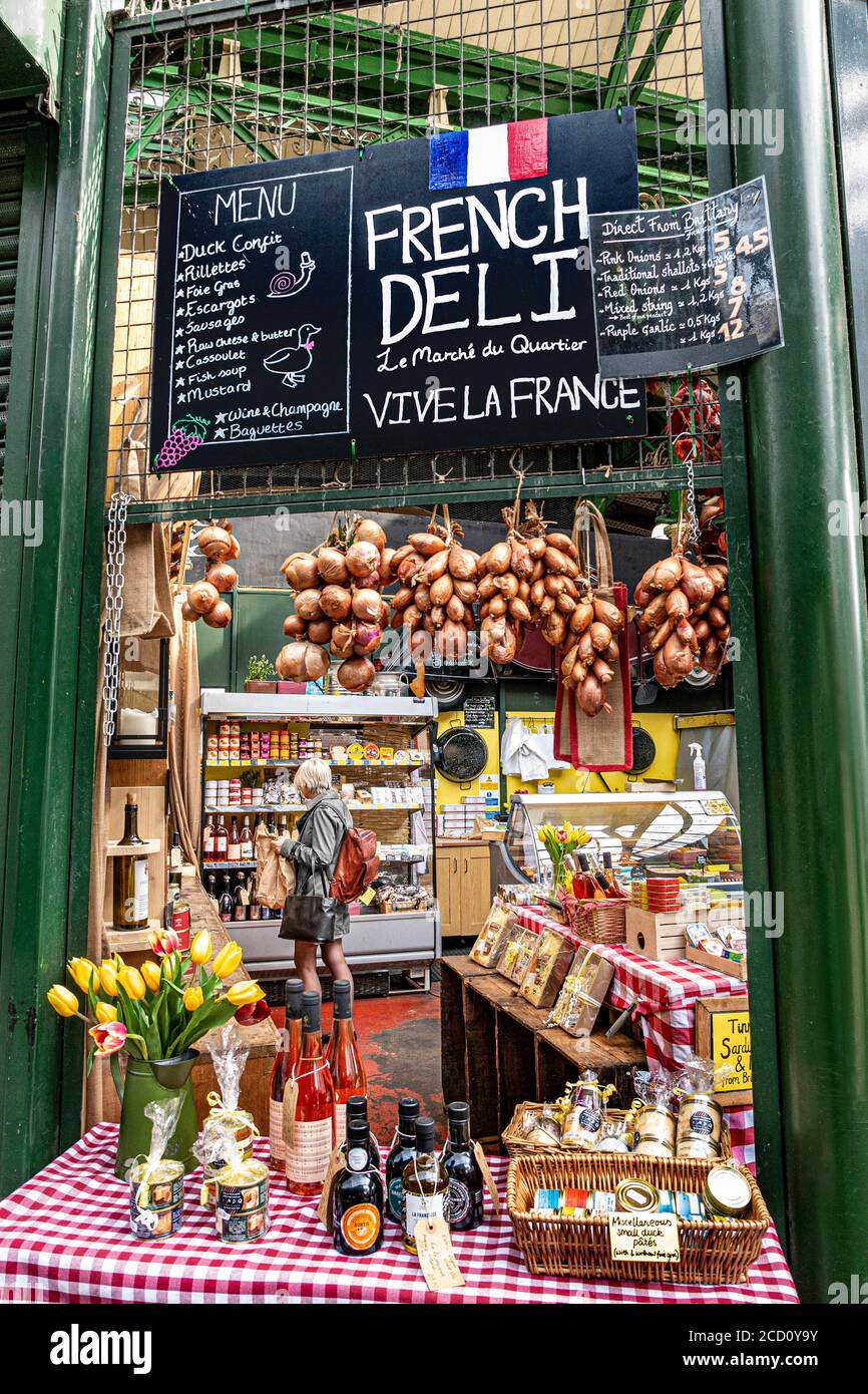 BOROUGH MARKET AUTHENTIC FRENCH DELI PRODUCE STALL 'Le Marché du ...