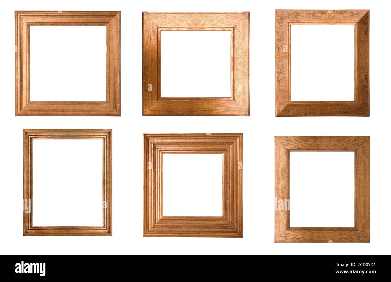 isolated antique old picture frame Stock Photo - Alamy