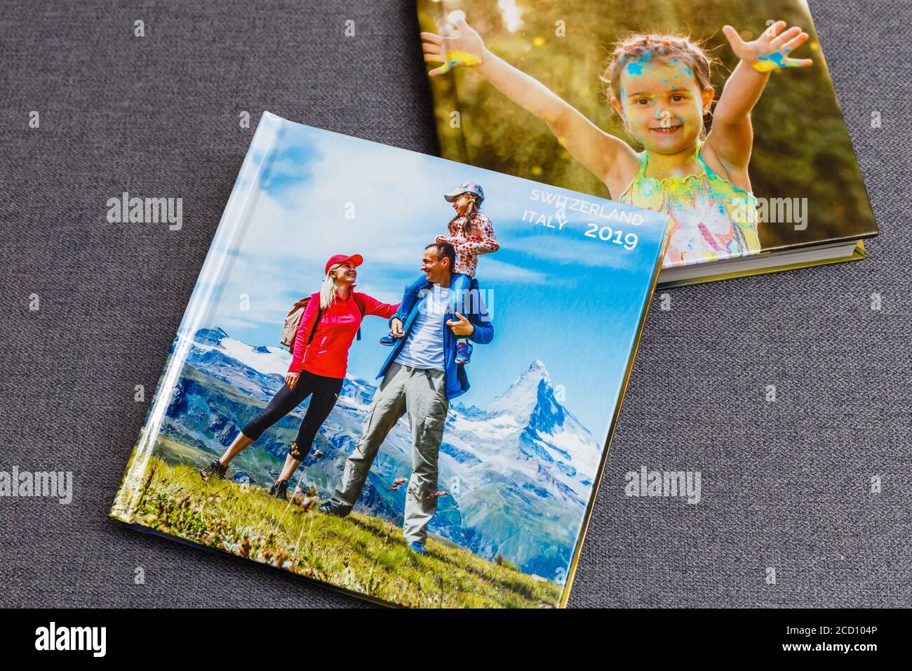 the photobook, travel, on gray background Stock Photo - Alamy