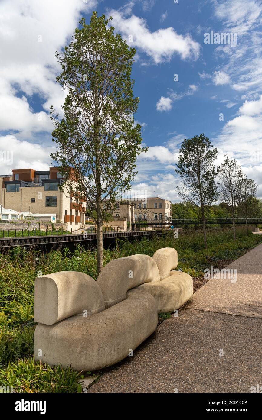 One of the many pieces of artwork by local artists which forms part of ...