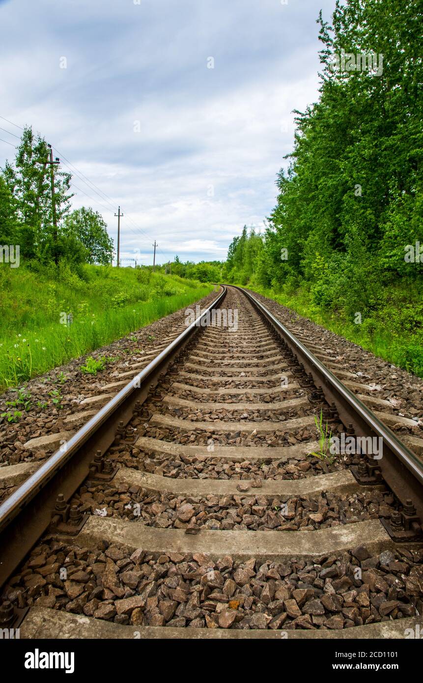 Vertical Train Tracks