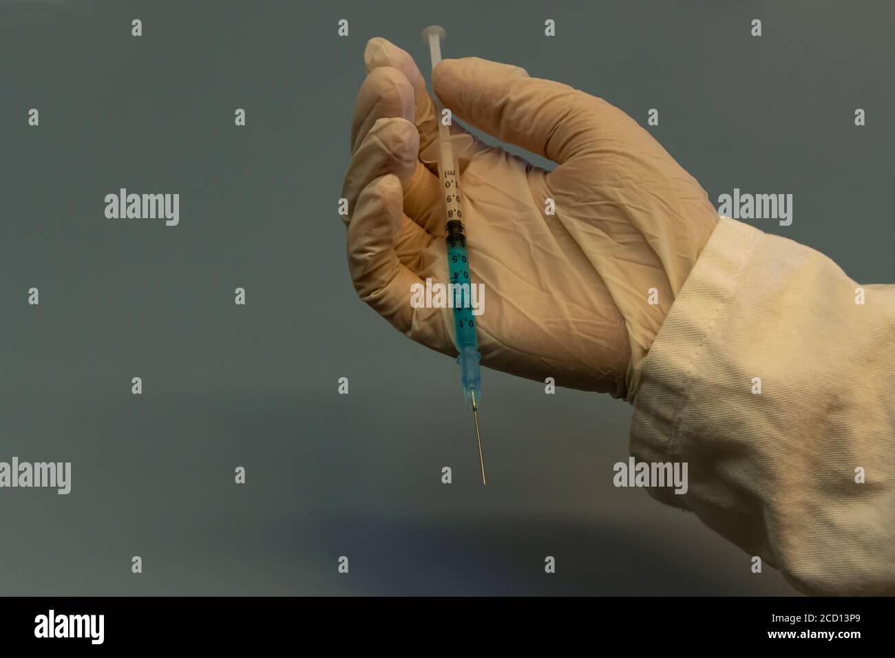 Medical research testing blue liquid hi-res stock photography and ...