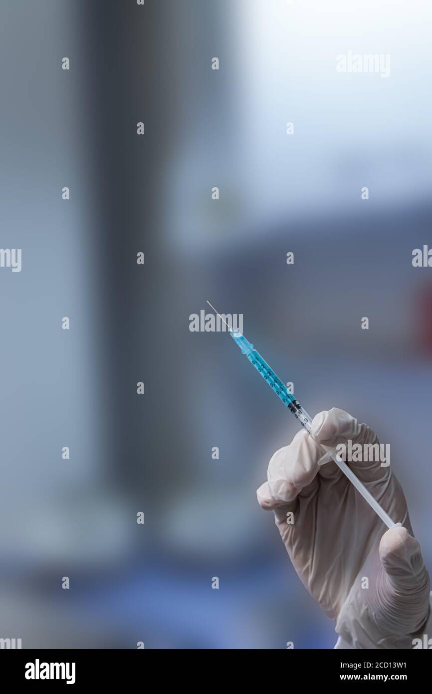 Big syringe needle hi-res stock photography and images - Alamy
