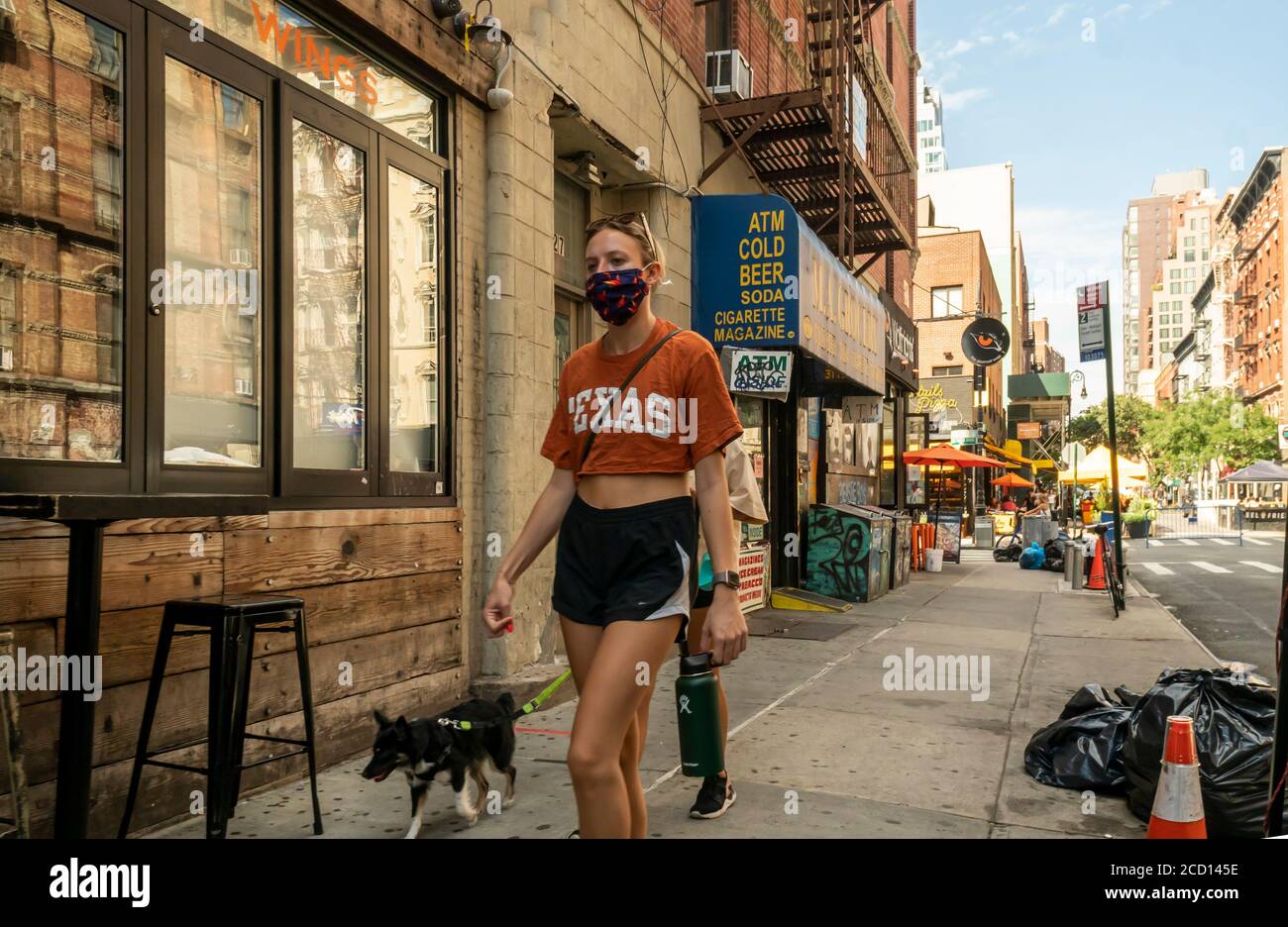 The Lower East Side neighborhood in New York on Sunday, August 23, 2020 ...