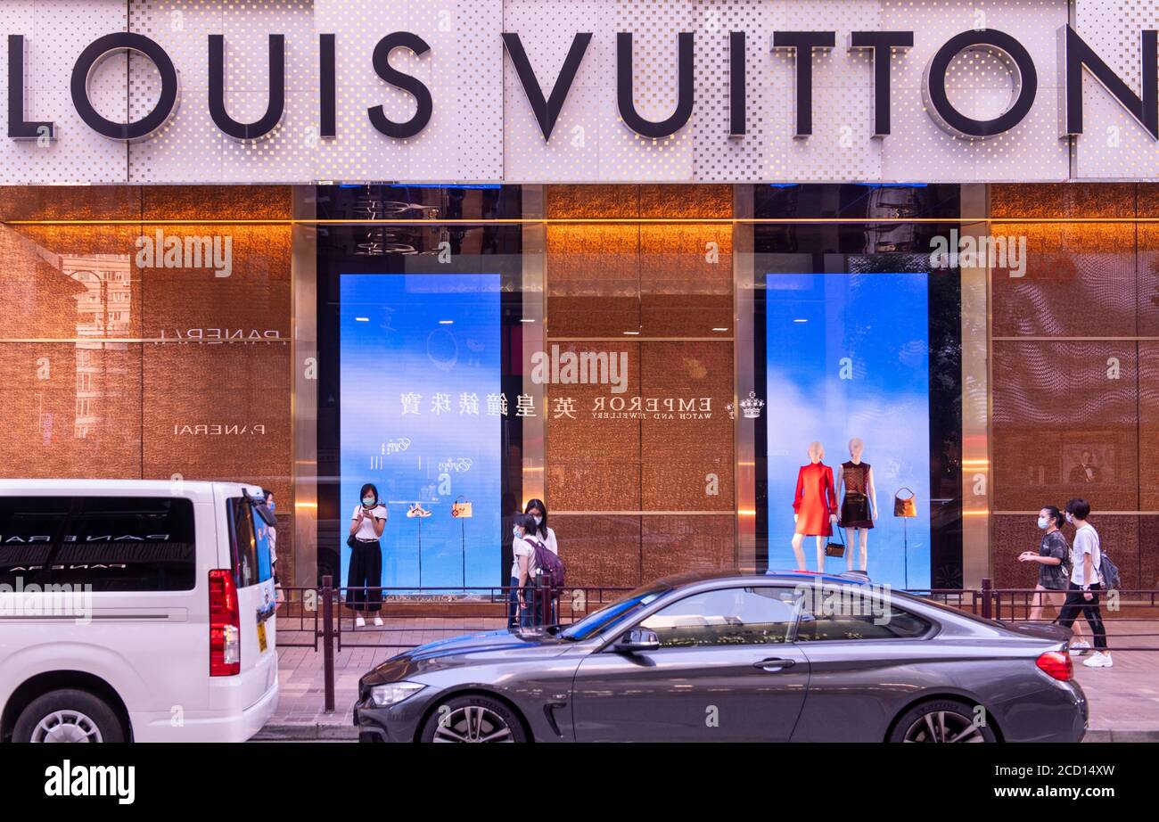 August 22, 2020, Hong Kong, China: French luxury fashion brand Louis ...