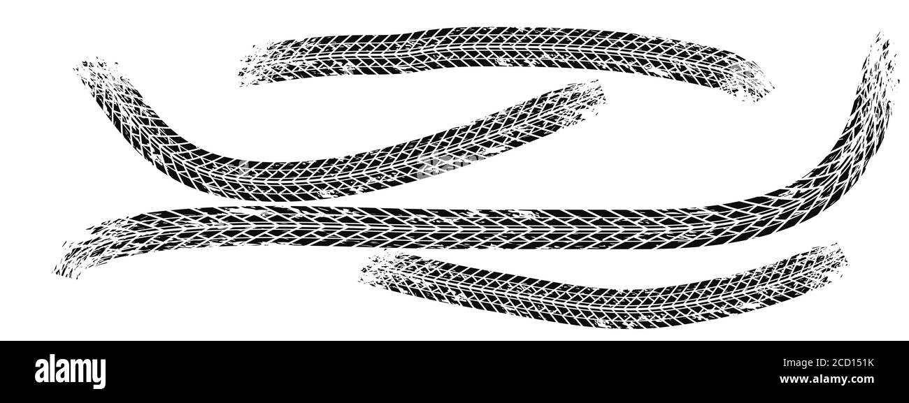 Tire Skid Marks Clip Art