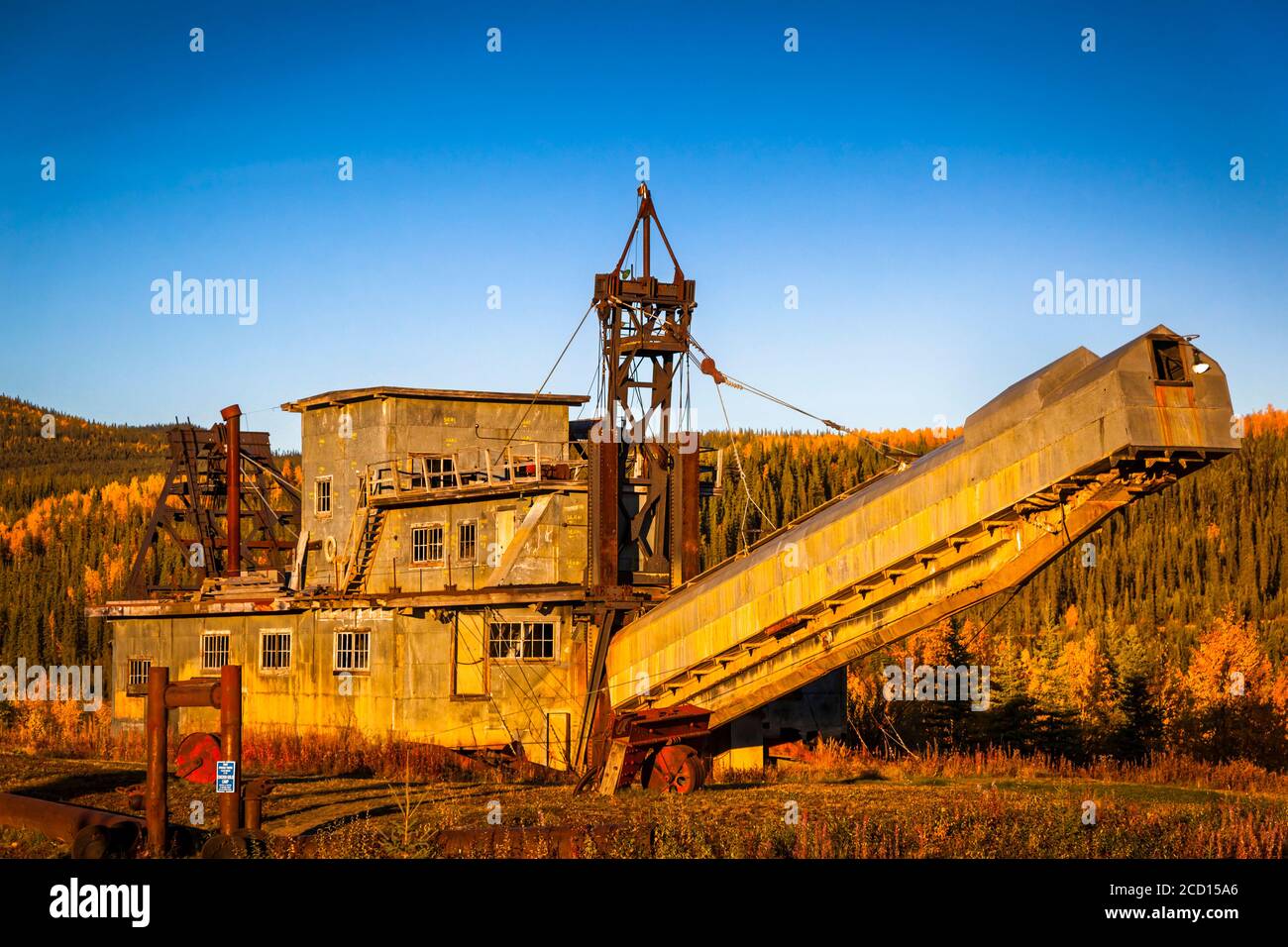 Old historic dredging machine hi-res stock photography and images - Alamy