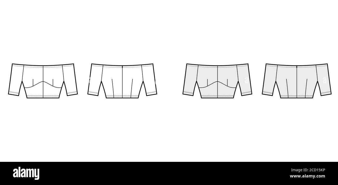 Off-the-shoulder top technical fashion illustration with close fit ...