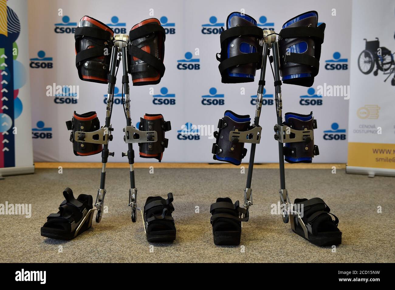 Brno, Czech Republic. 25th Aug, 2020. Passive exoskeleton enables ...