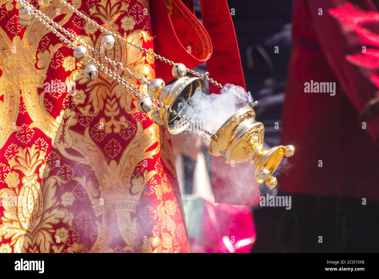 Priest religion smoking hi-res stock photography and images - Alamy