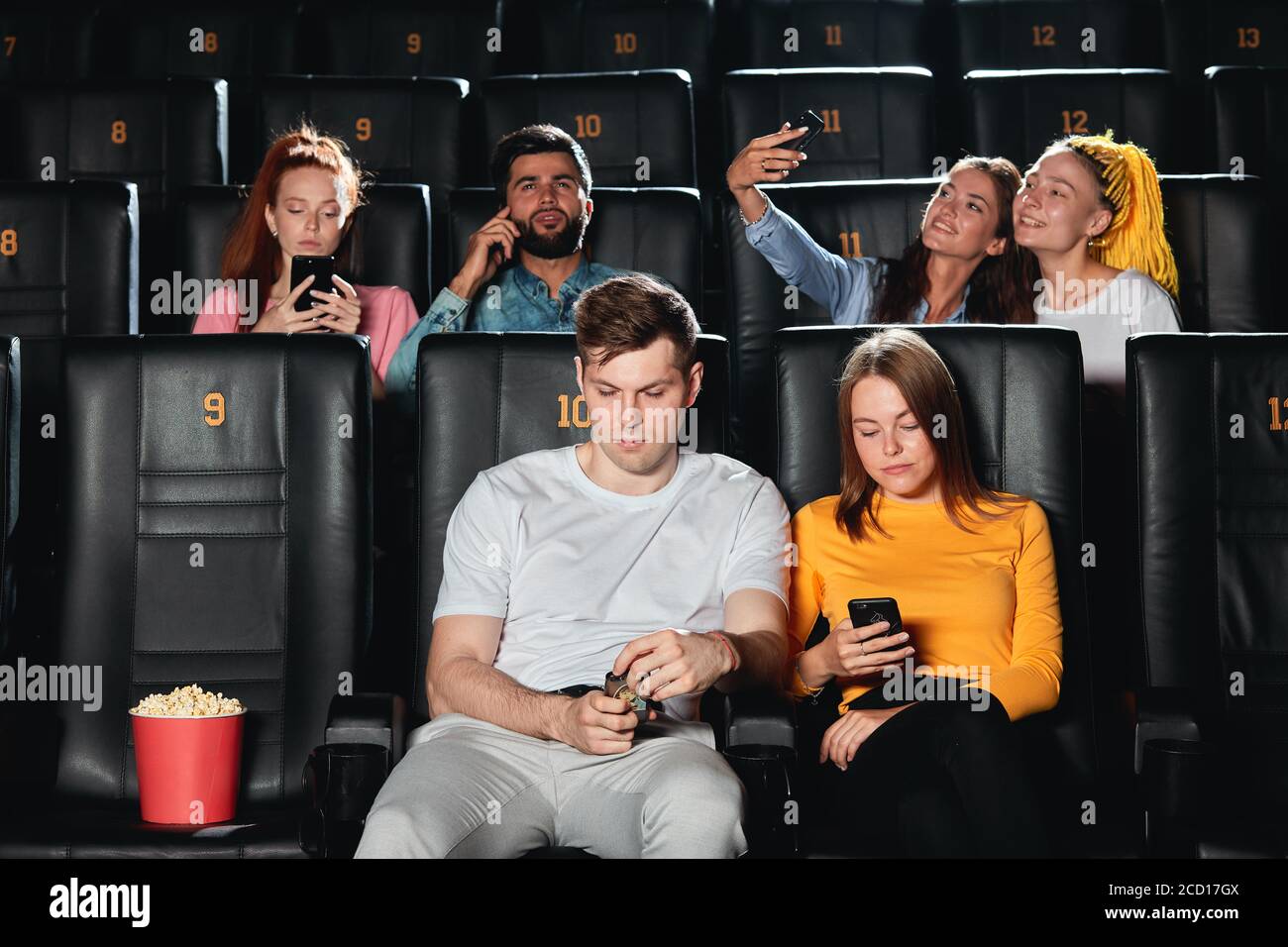 Boredom audience hi-res stock photography and images - Alamy