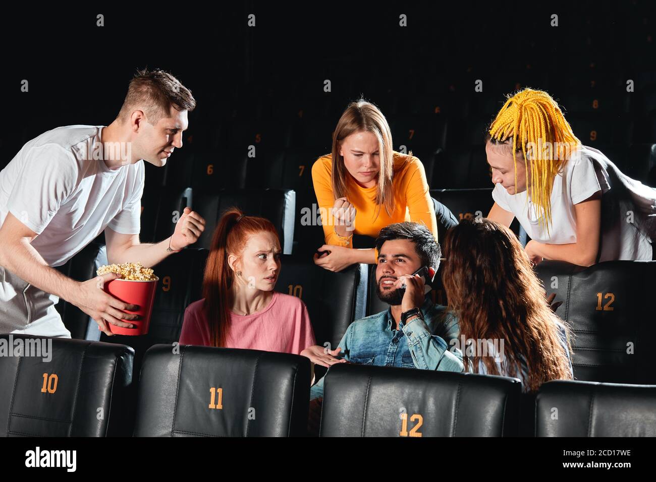 Phone call disturbing hi-res stock photography and images - Alamy