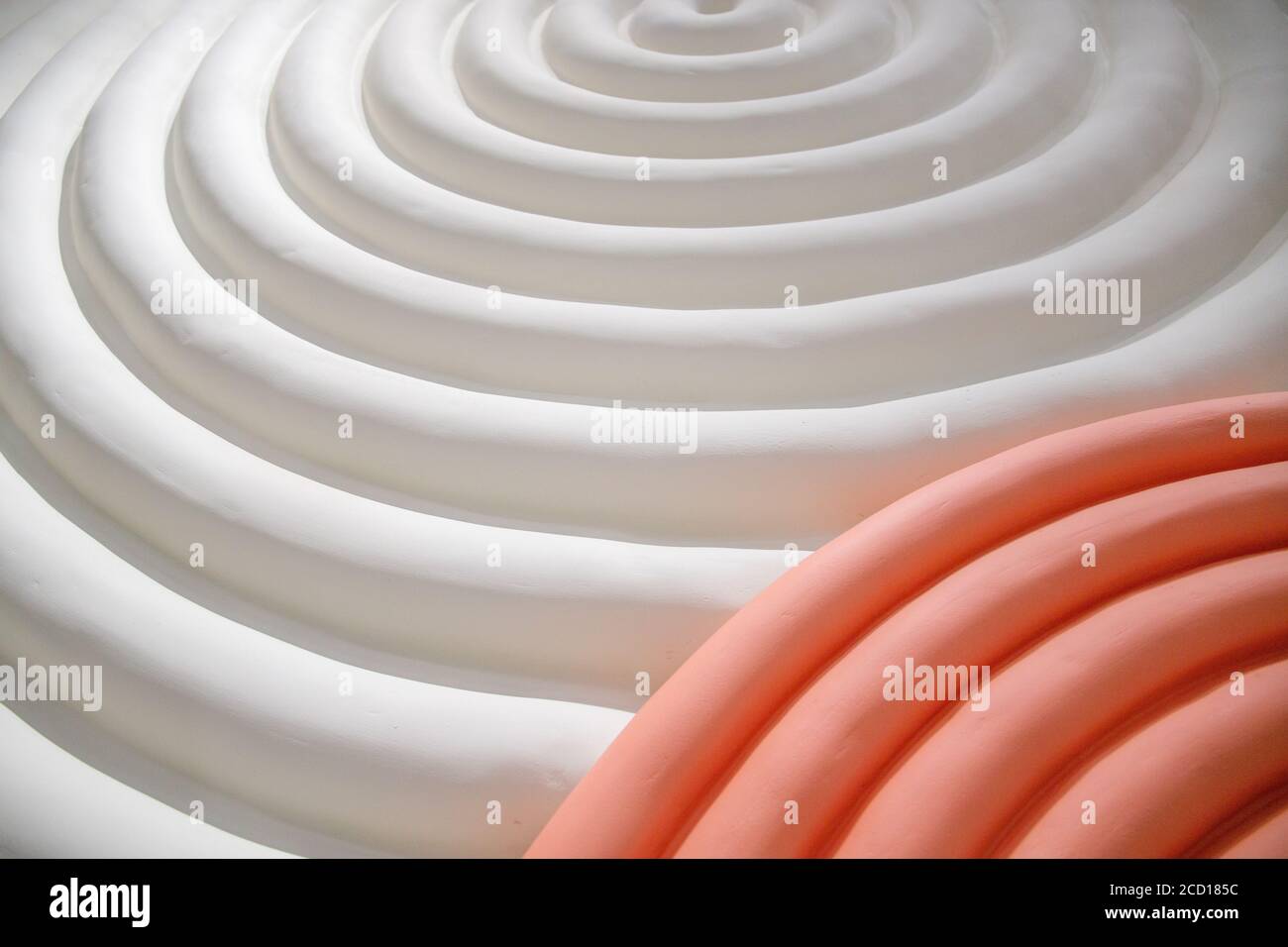 A pink and white abstract ripples wave background Stock Photo - Alamy