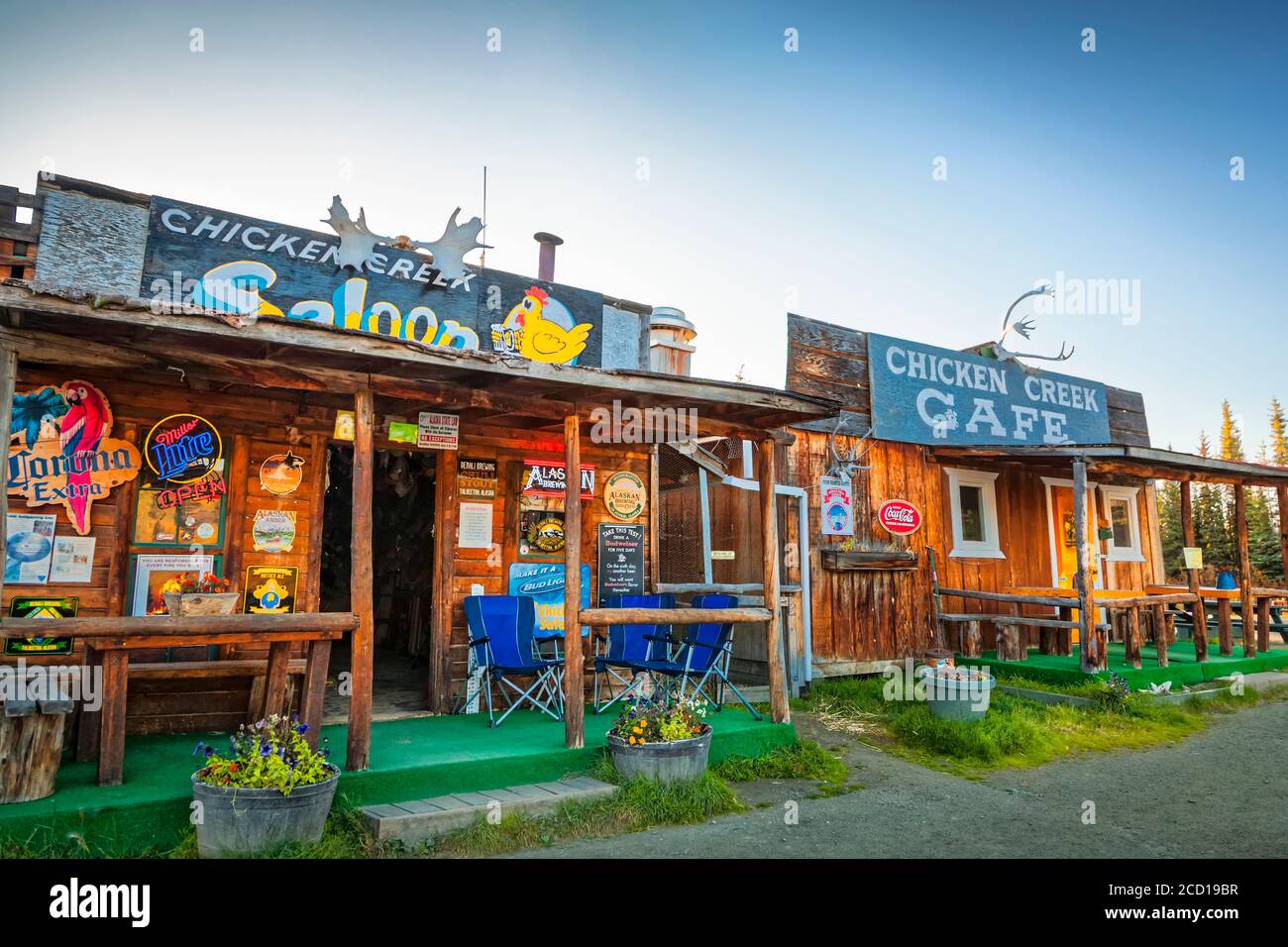 Gold creek cafe hi-res stock photography and images - Alamy