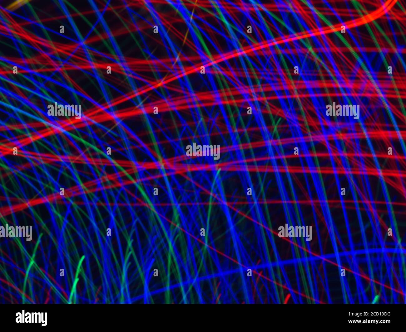 Shot of interlaced rhythmic light trajectory - perfect for futuristic ...
