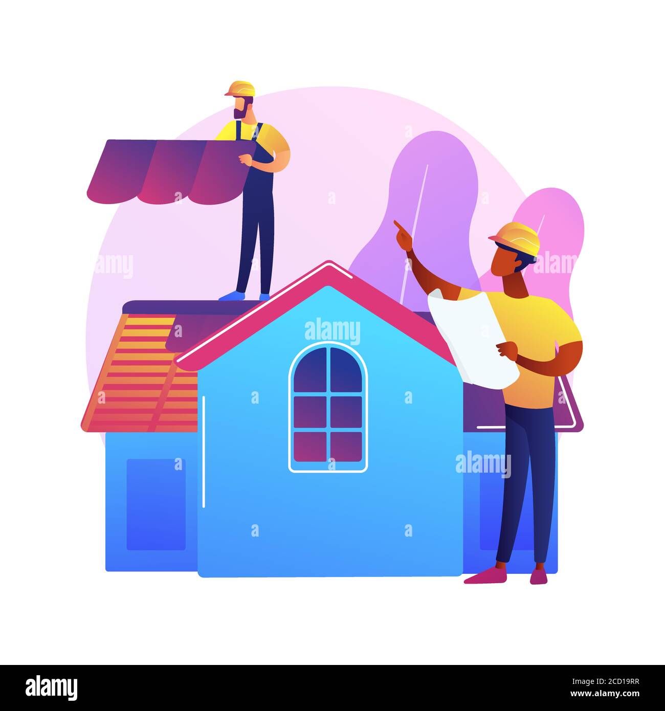 New roof gutter Stock Vector Images - Alamy