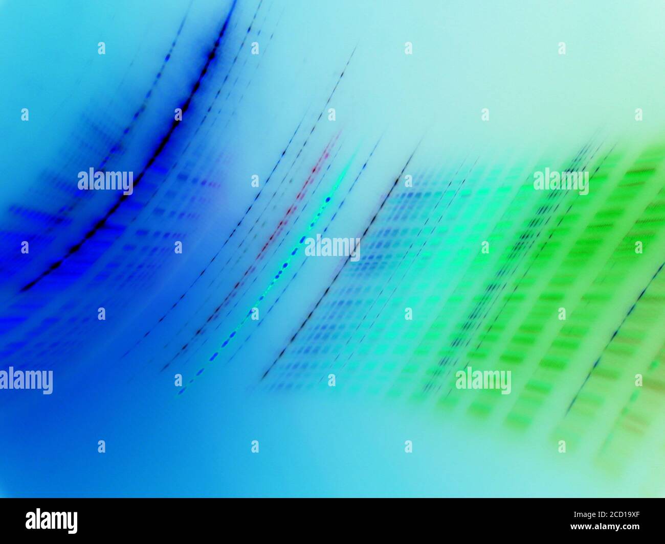 Shot of gradual rhythmic light trail - perfect for futuristic ...