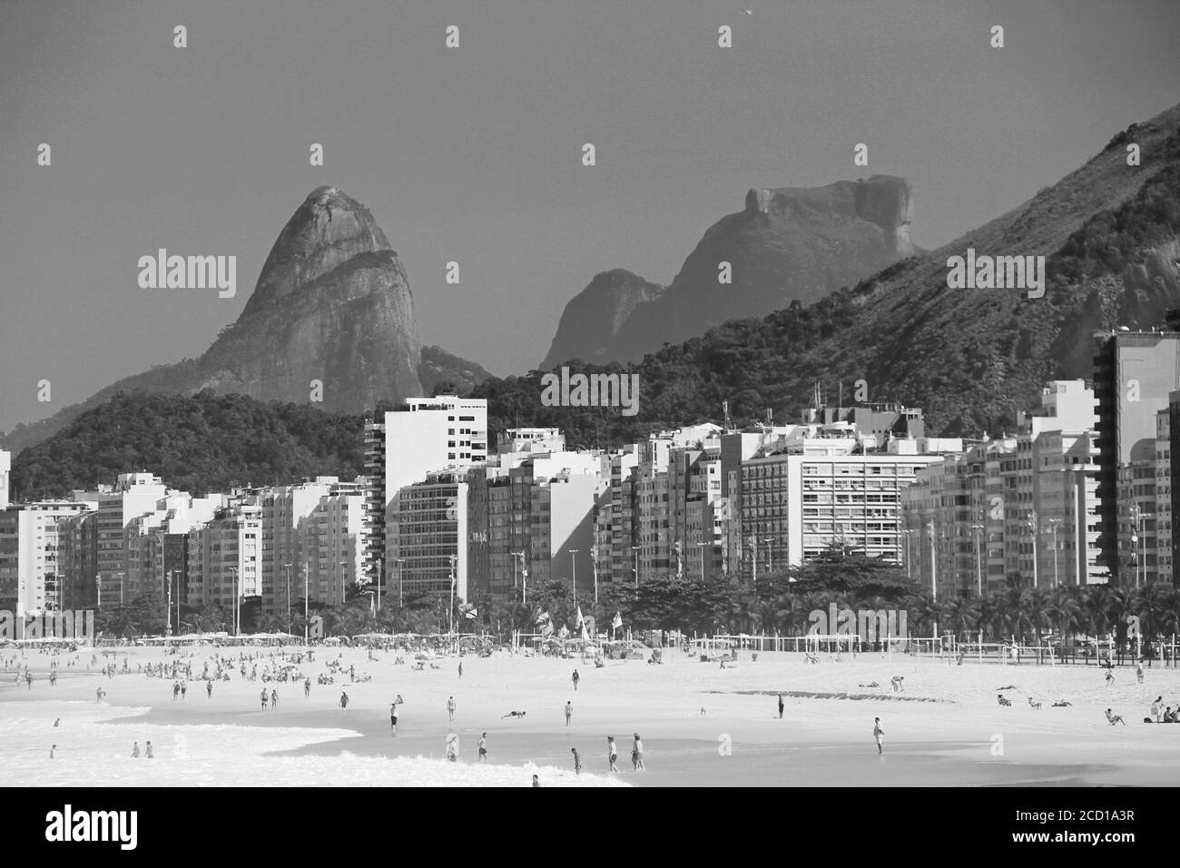 Gavea rock in rio de janeiro Black and White Stock Photos & Images - Alamy