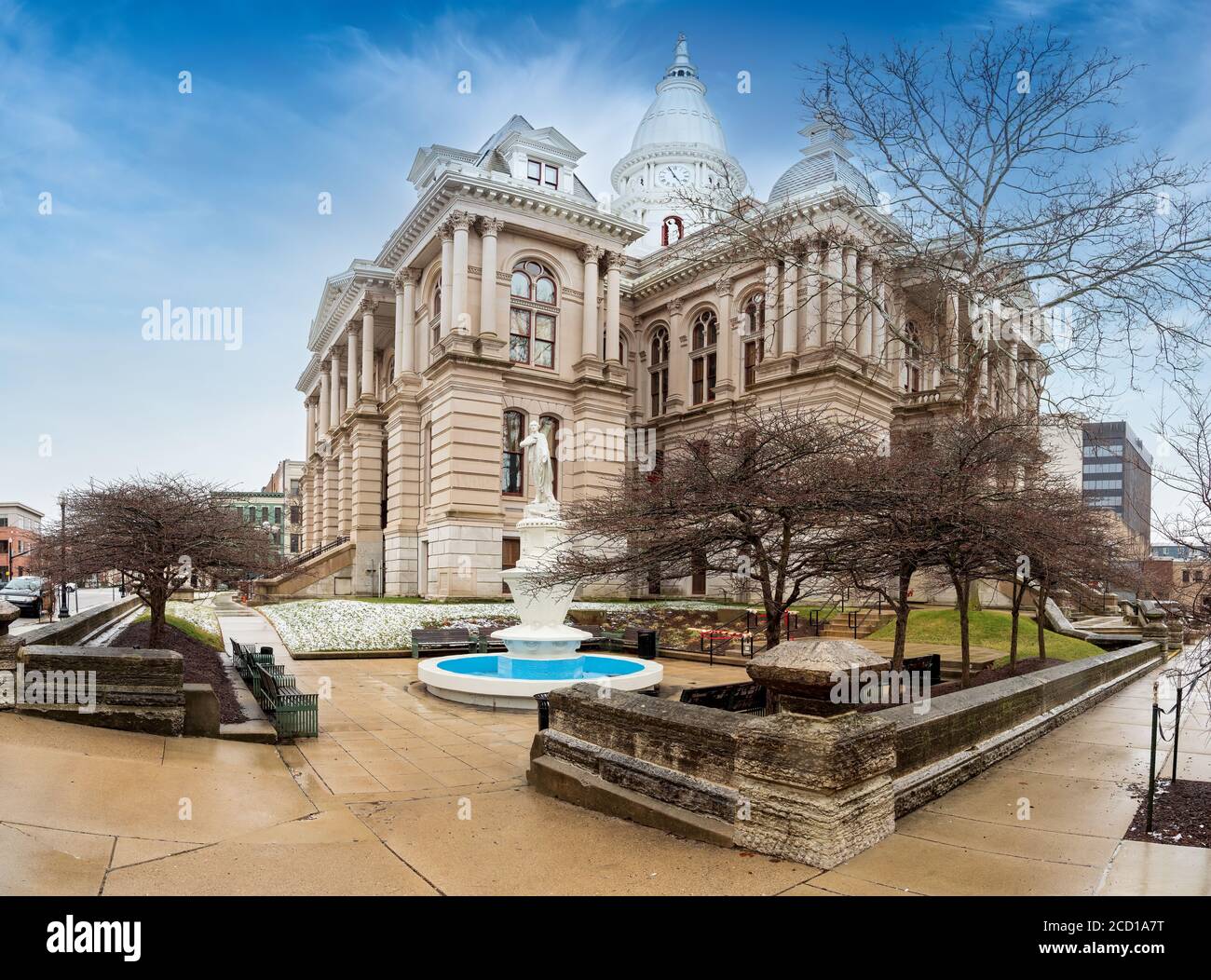 The Tippecanoe County Courthouse in Lafayette, Indiana Stock Photo - Alamy