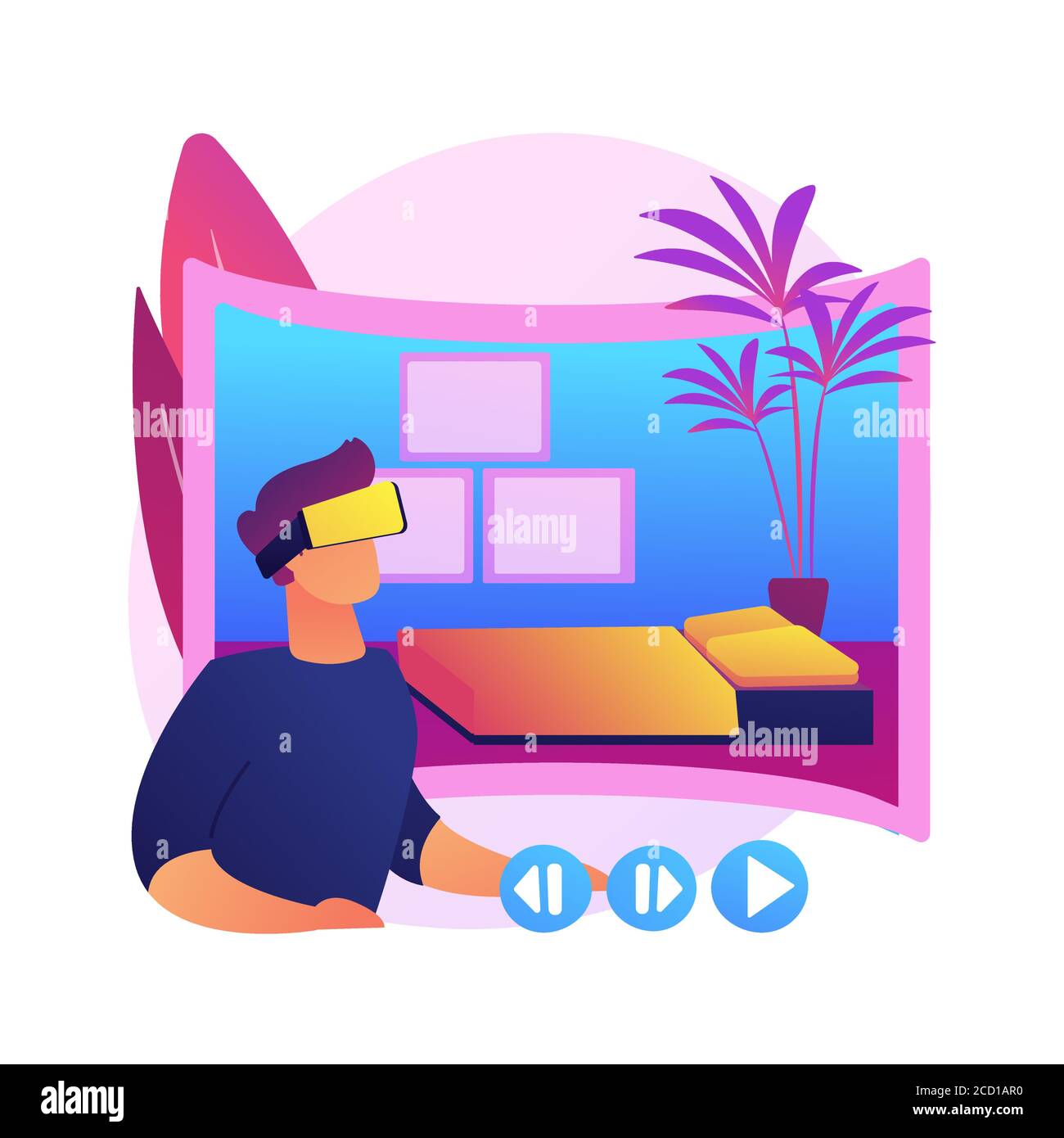 Virtual staging software Stock Vector Images - Alamy