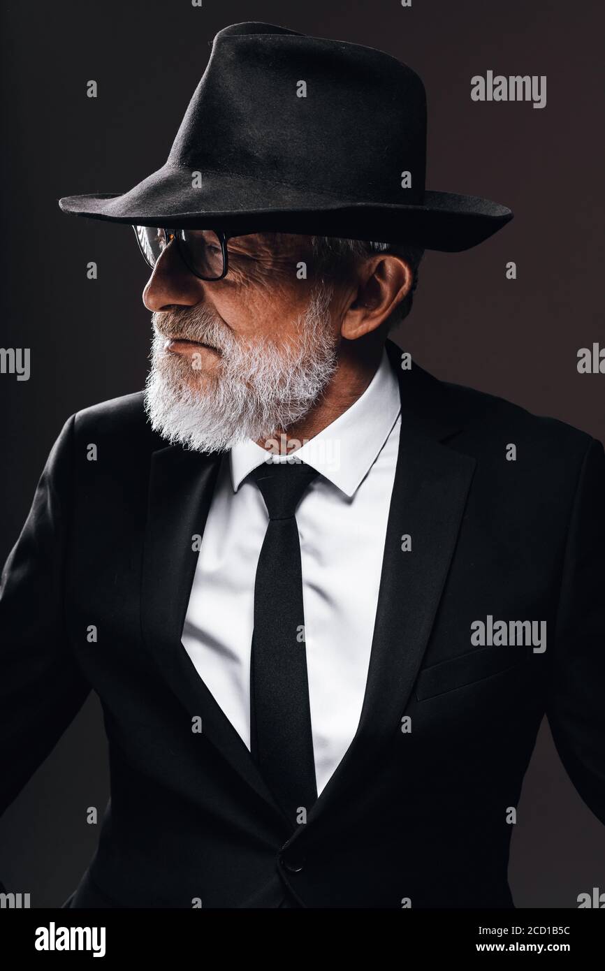 Older Black Male In Suit
