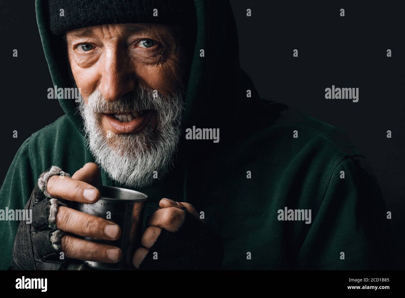 Male tramp bum looks hi-res stock photography and images - Alamy