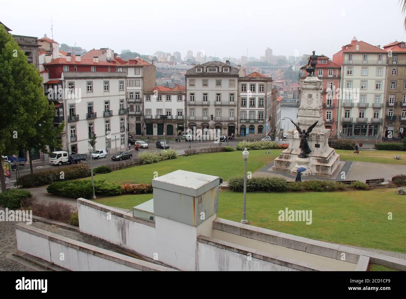 square and buildings in porto (portugal Stock Photo - Alamy