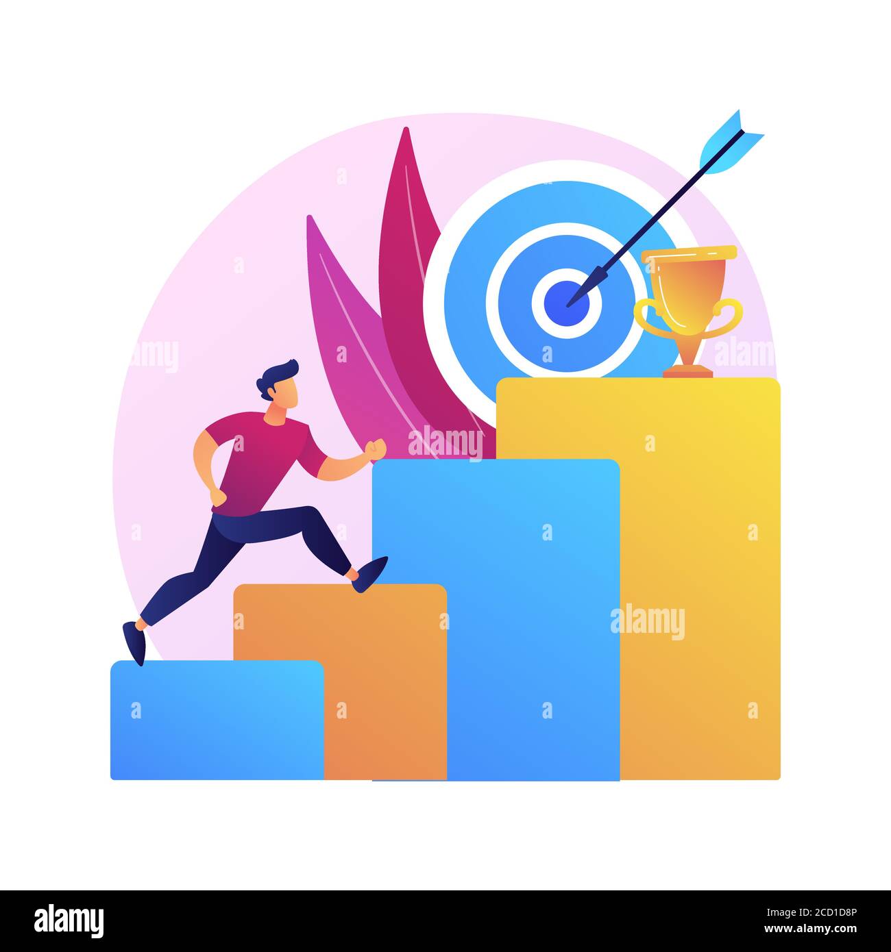 Ambition abstract concept vector illustration Stock Vector Image & Art ...